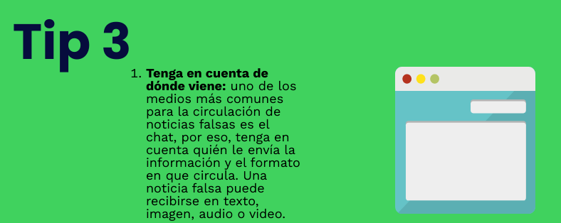 Consejo #163 | ¡Evita la desinformación!